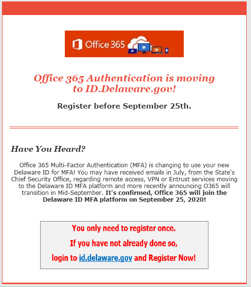 O365 Authentication Moves to id.delaware.gov – Office 365 Project ...